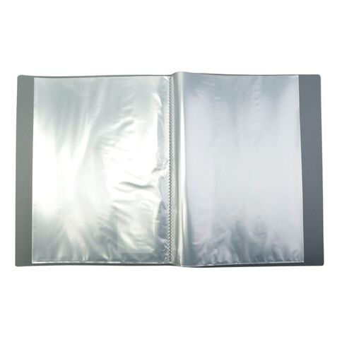 Just the Basics Clearbook 20 Pages Black | Warehouse Stationery, NZ