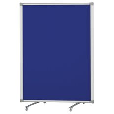 Boyd Visuals Free Standing Partition 1200H Blue | Warehouse Stationery, NZ