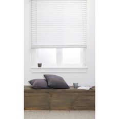 Homeworks 50MM Faux Wood Venetian Blind White | Warehouse Stationery, NZ