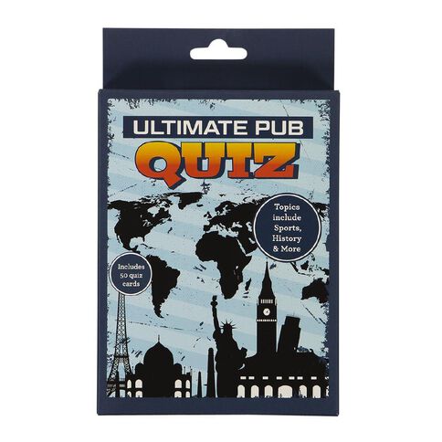 Ultimate Pub Quiz Card Game | Warehouse Stationery, NZ