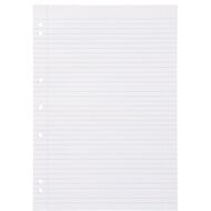 WS Pad Refill 14B8 7mm Ruled 50 Leaf Punched Red | Warehouse Stationery, NZ