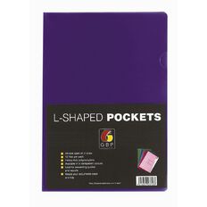 L Shaped Pockets & Files | Warehouse Stationery, NZ