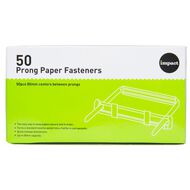 WS File Fasteners 80mm Prong 2 Pieces 50 Pack | Warehouse Stationery, NZ