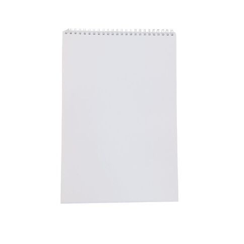 WS Wire-o Notepad A4 White | Warehouse Stationery, NZ
