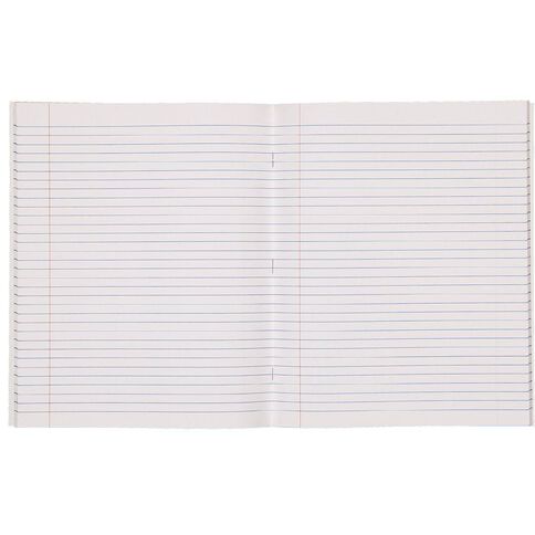 WS Exercise Book 1B5 7mm Ruled 40 Leaf Red Mid | Warehouse Stationery, NZ