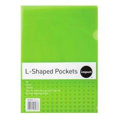 L Shaped Pockets & Files | Warehouse Stationery, NZ
