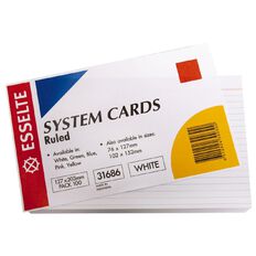 Study Cards, System Cards & Boxes | Warehouse Stationery, NZ