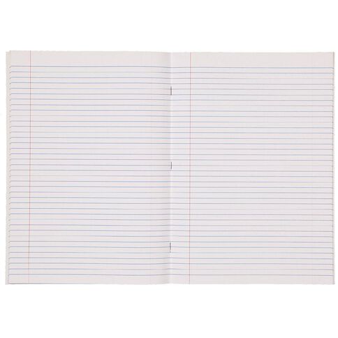 WS Exercise Book 1B8 7mm Ruled 36 Leaf Red | Warehouse Stationery, NZ
