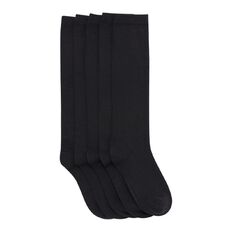 H&H Girls' School Knee High Socks 5 Pack | Warehouse Stationery, NZ