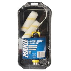 Mako Mini Paint Tray Set 100mm 4 Piece | Warehouse Stationery, NZ