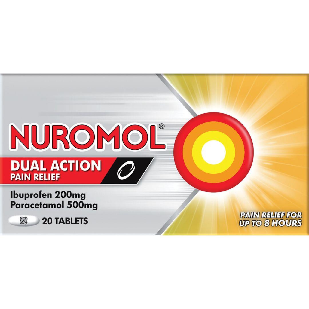 Nuromol 20 Tablets | Warehouse Stationery, NZ