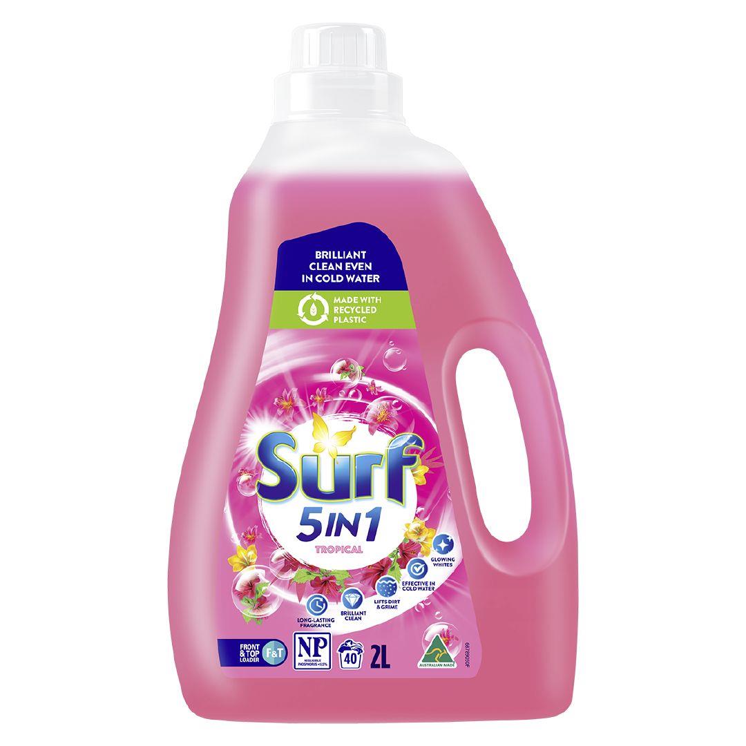 Surf Laundry Liquid Tropical 2L | Warehouse Stationery, NZ