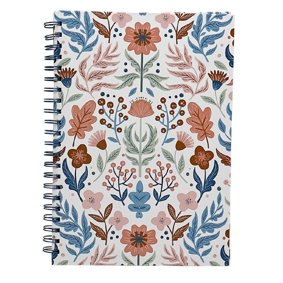 Uniti Floral Folklore Spiral Floral Printed Notebook A4 | Warehouse ...