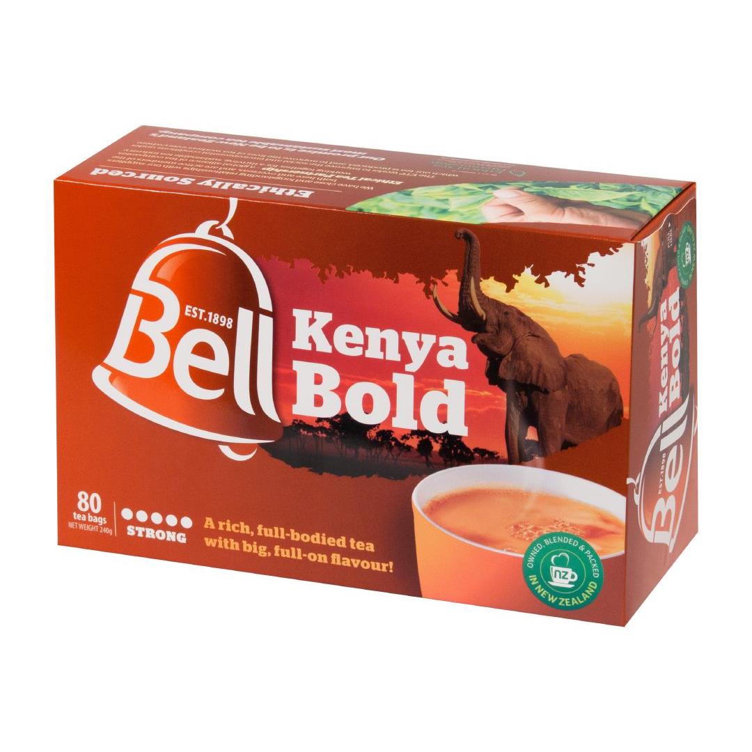 Bell Kenya Bold Tea Bags 80 Pack | Warehouse Stationery, NZ