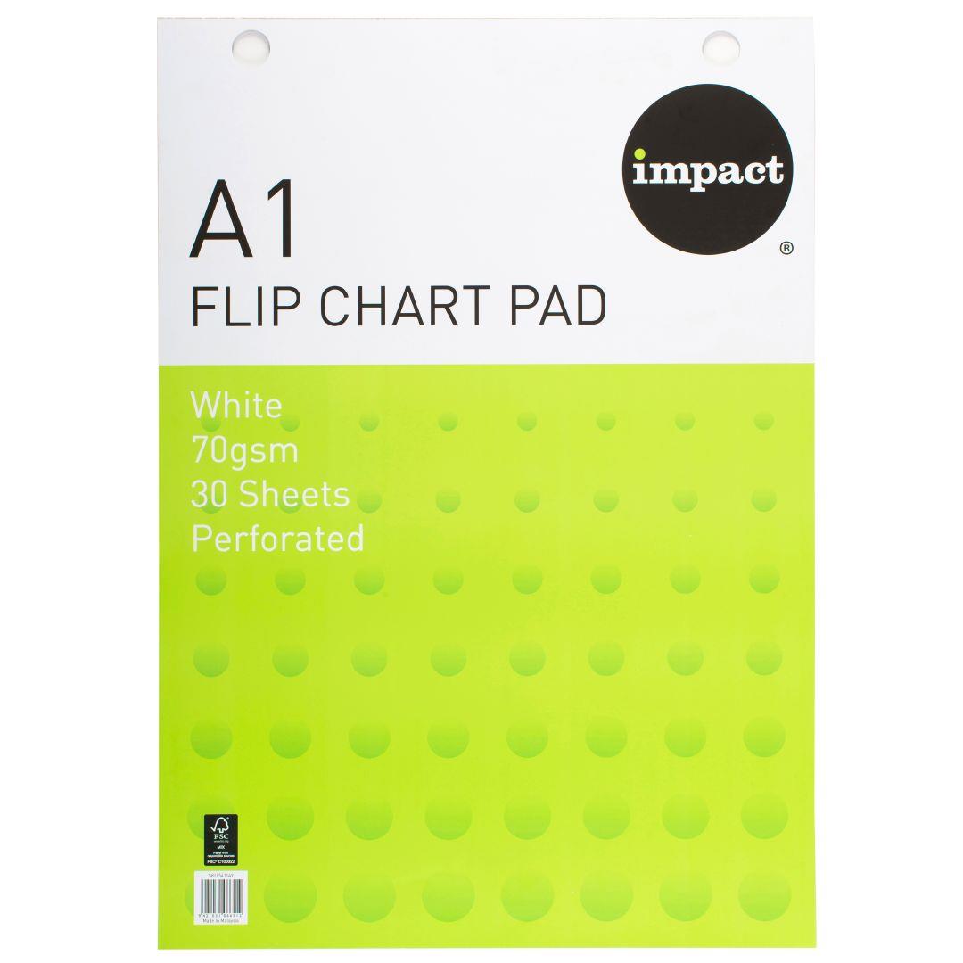 WS Flip Chart Fsc 30 Sheet 70gsm White A1 | Warehouse Stationery, NZ