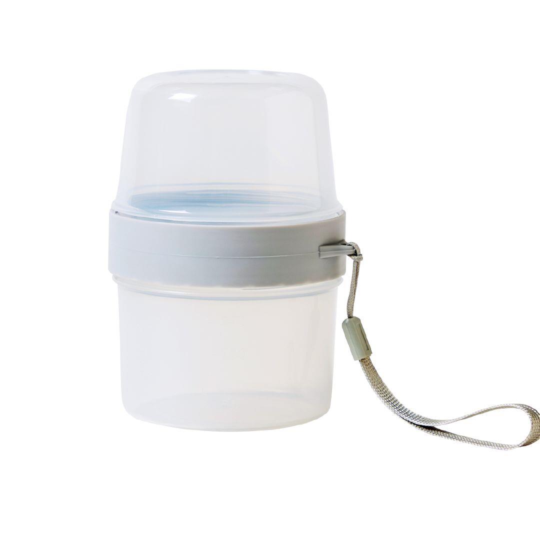 Living & Co Snack Container 300ml+350ml Clear | Warehouse Stationery, NZ