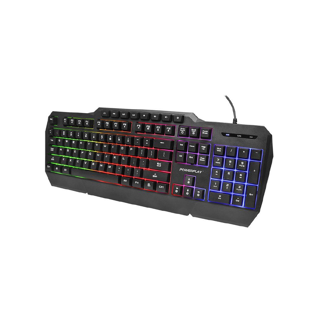E-Blue Polygon Gaming Keyboard Black | Warehouse Stationery, NZ
