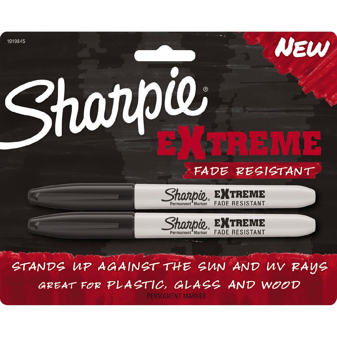 Sharpie Extreme Marker 2 Pack Black 2 Pack | Warehouse Stationery, NZ