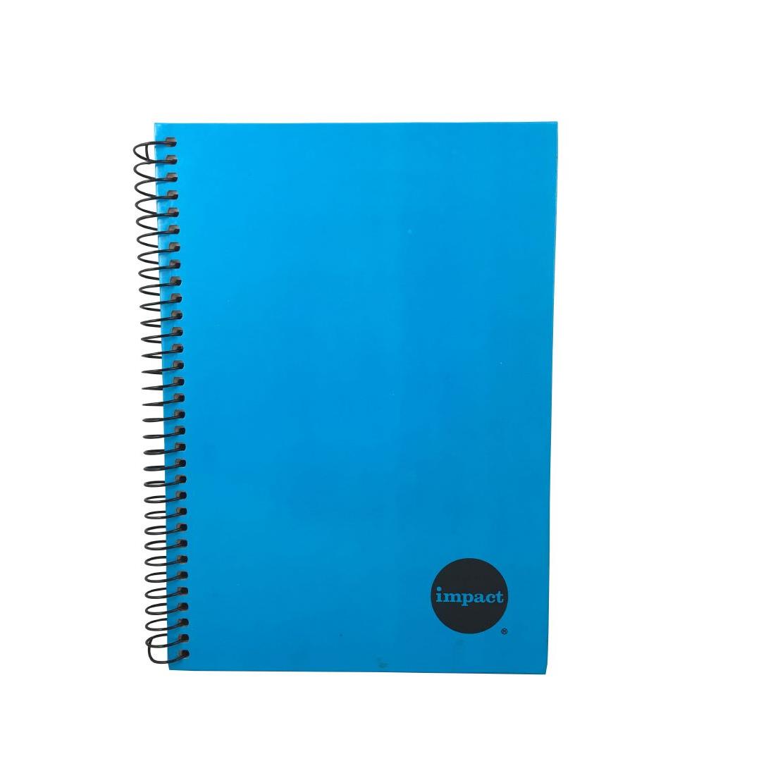 WS Notebook Wiro 200 Pages Hard Back Blue A5 | Warehouse Stationery, NZ