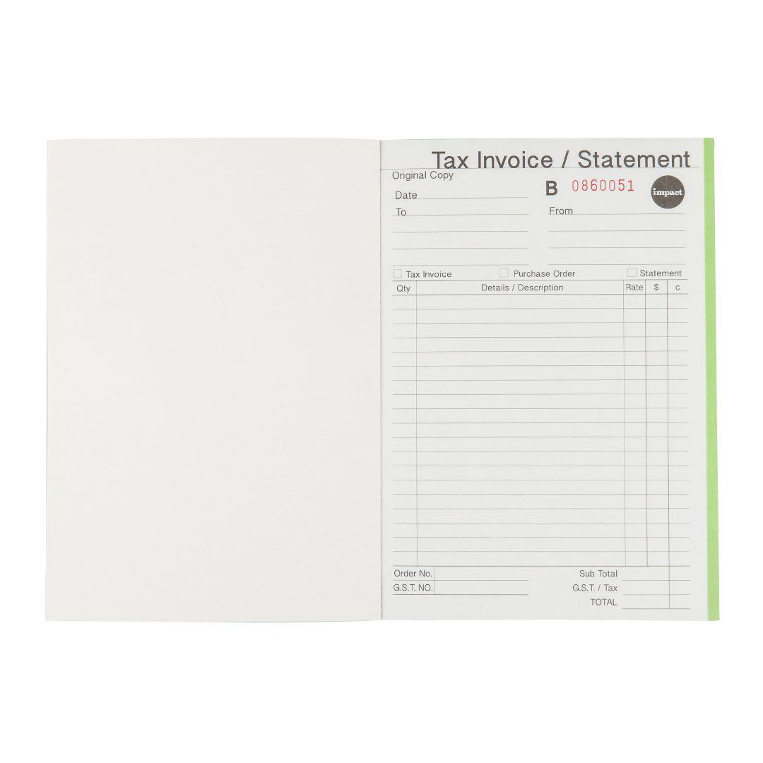 WS Invoice/Statement Book A5Dl Ncr 50 Forms Green | Warehouse ...