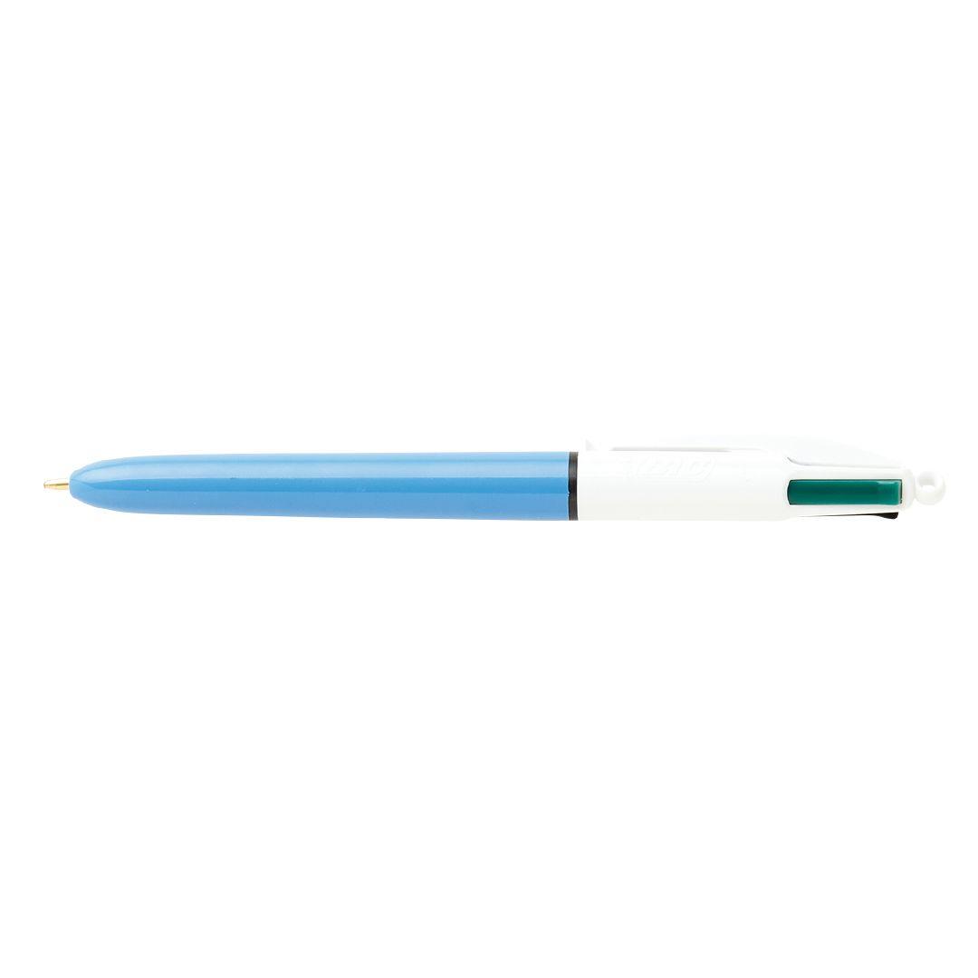 Bic 4 Colour Pen Multi-Coloured 1 Pack | Warehouse Stationery, NZ