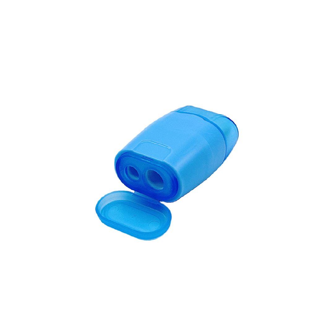 WS Sharpener Eraser Combo Blue | Warehouse Stationery, NZ