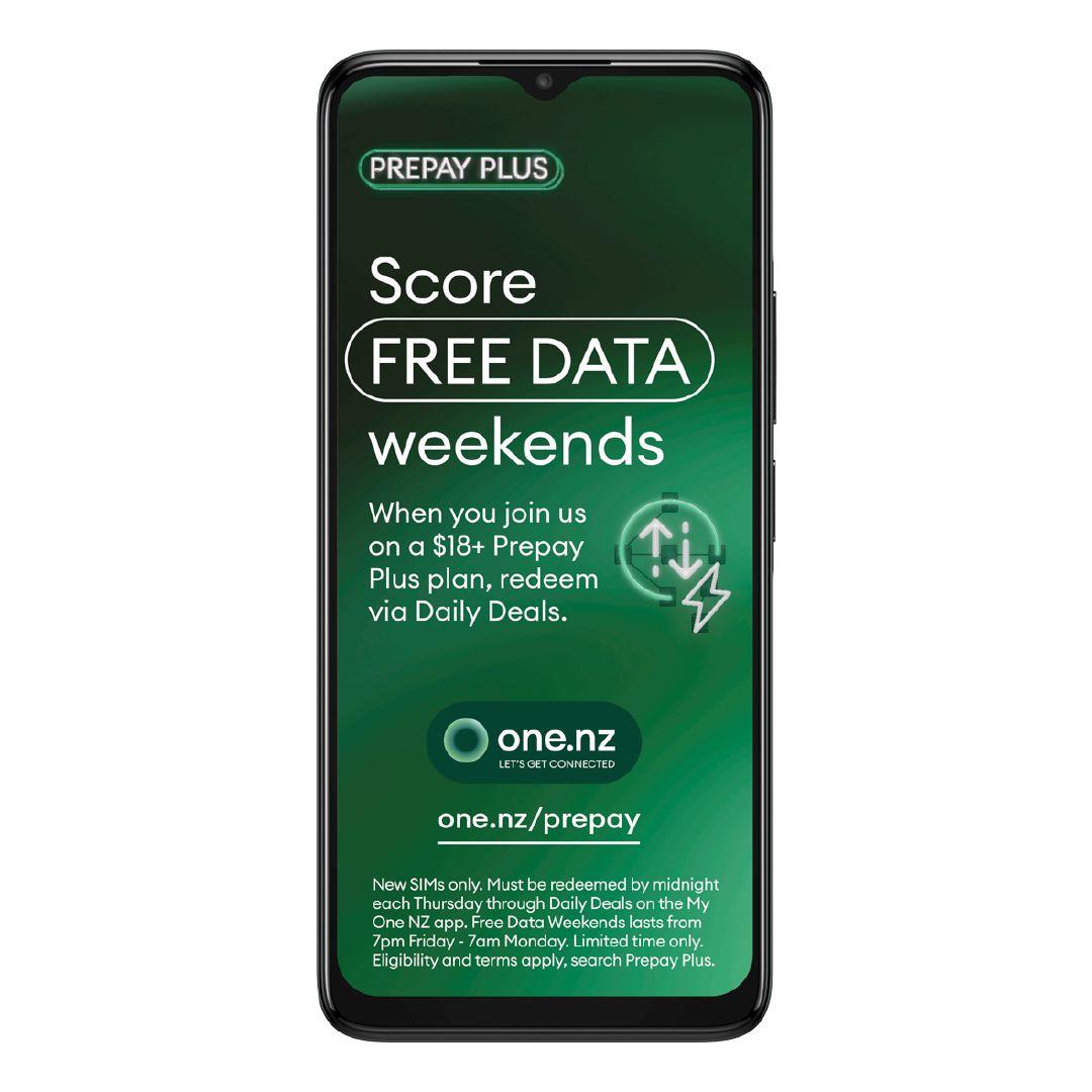 One NZ Smart M26 4G Locked with One NZ SIM Black | Warehouse Stationery, NZ
