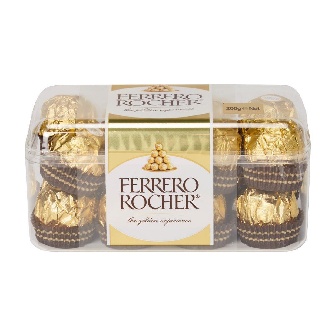 Ferrero Rocher Chocolate Gift Pack 16 Pack 200g | Warehouse Stationery, NZ