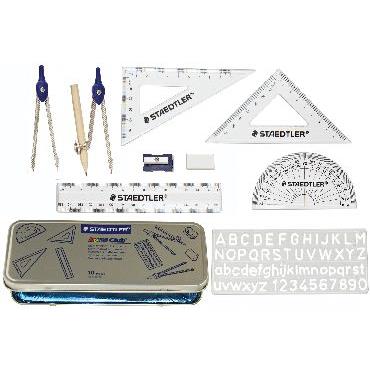 Staedtler Noris Club 10 Piece Math Set Multi-Coloured | Warehouse ...