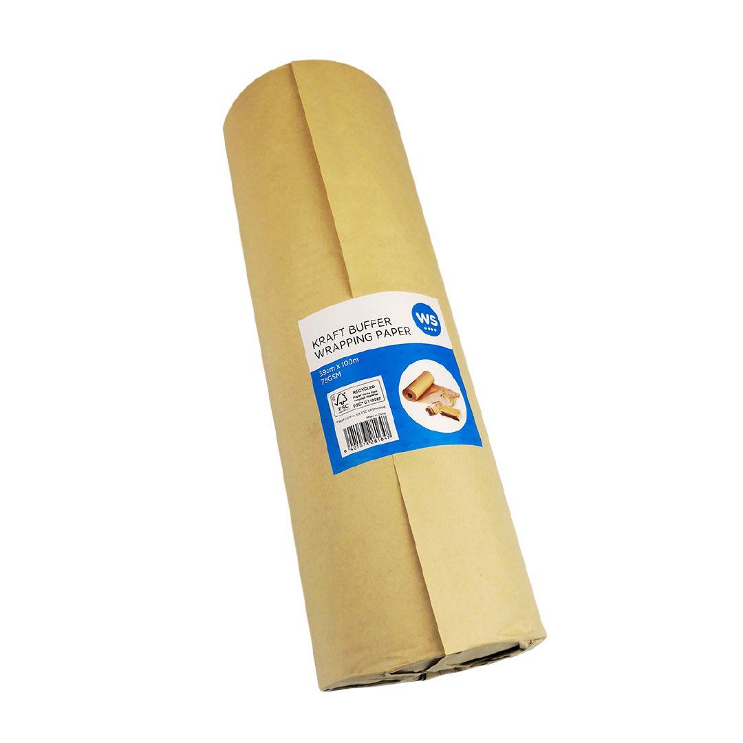 WS Kraft honey comb paper packing 40cm x 100m | Warehouse Stationery, NZ
