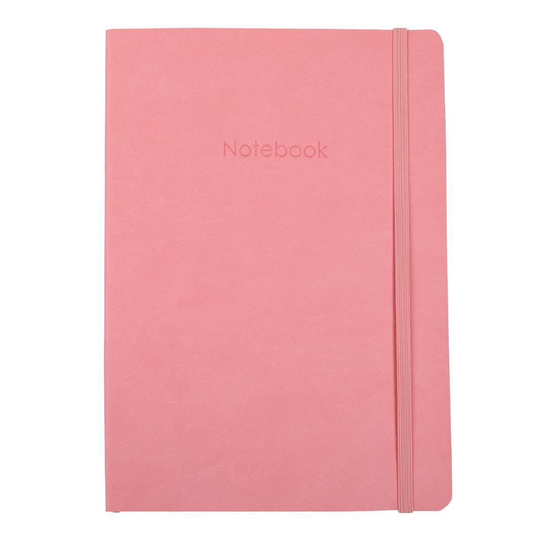 Uniti Colour Pop Notebook Soft Touch Cover Rose A5 | Warehouse ...