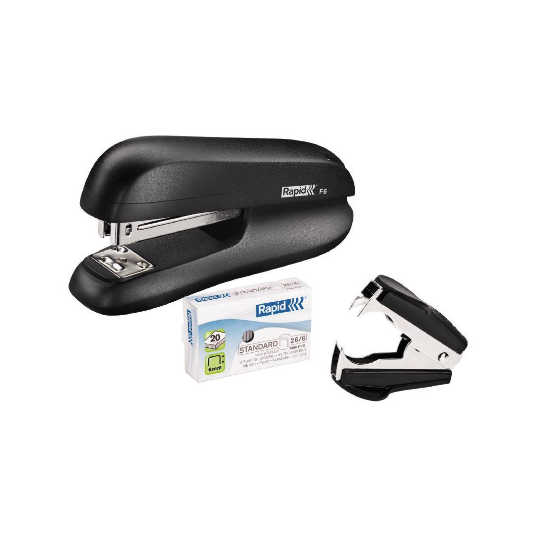 Rapid F6 Stapler Value Pack Black with Staple Remover and Staples ...