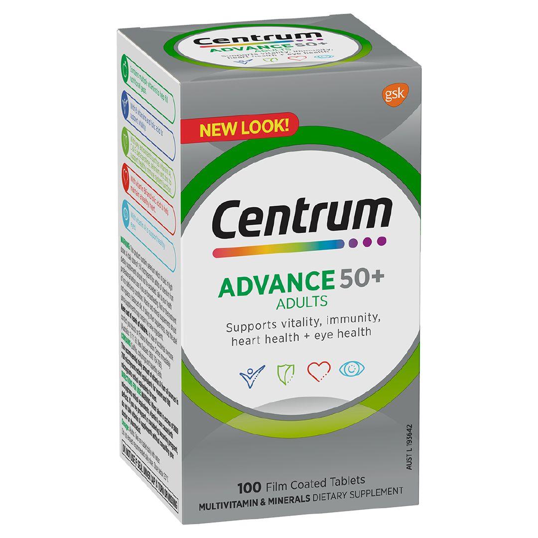 Centrum Advance 50+ 100s | Warehouse Stationery, NZ
