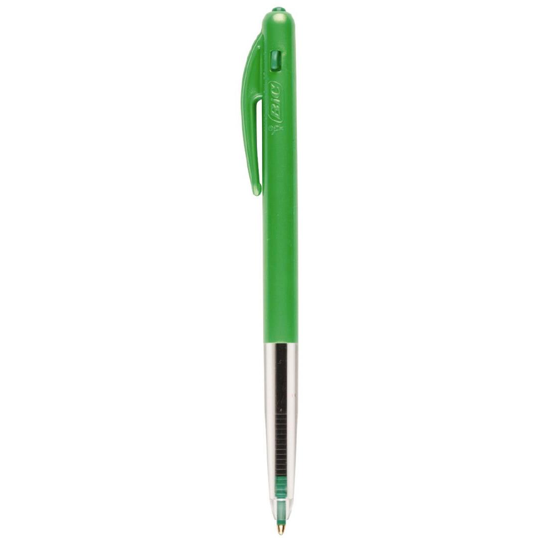 Bic Pen Clic Green | Warehouse Stationery, NZ