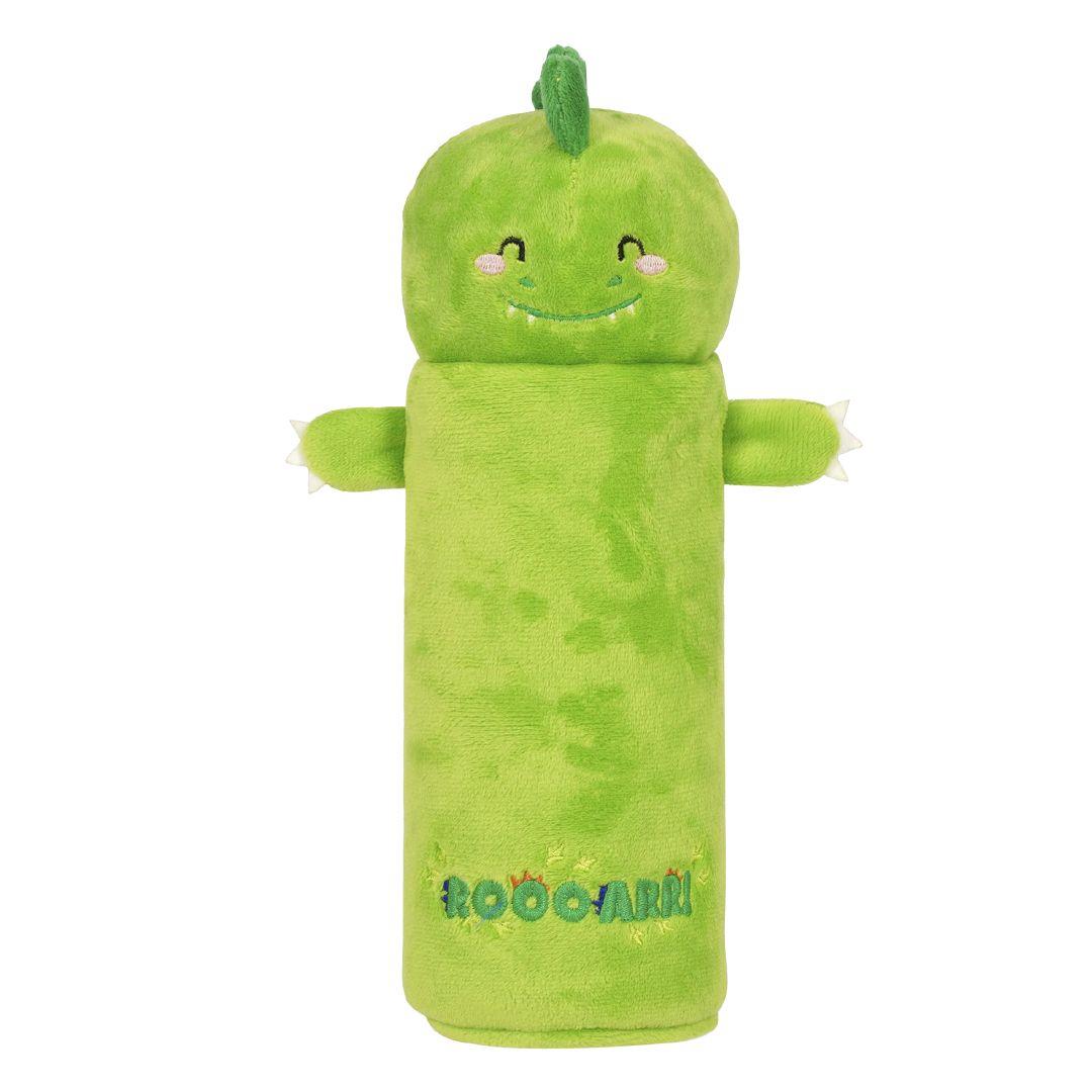 Legami Plush Pencil Case Dino | Warehouse Stationery, NZ