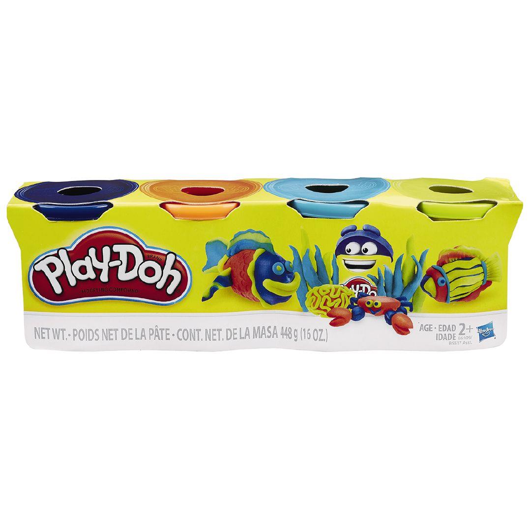 Play-Doh 4 Can Pack | Warehouse Stationery, NZ